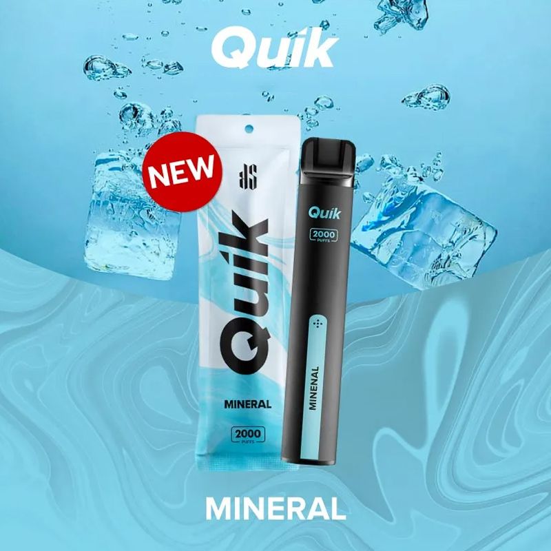 China KS Quik 2000 Puffs Disposable Vape Pen 3% Salt Nicotine ...