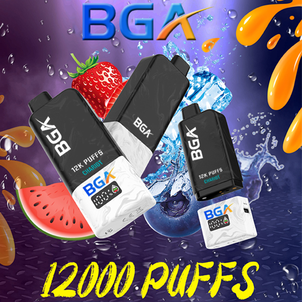 China BGA White Black Elite 12K Puffs Disposable Vape Pod Manufacturer ...