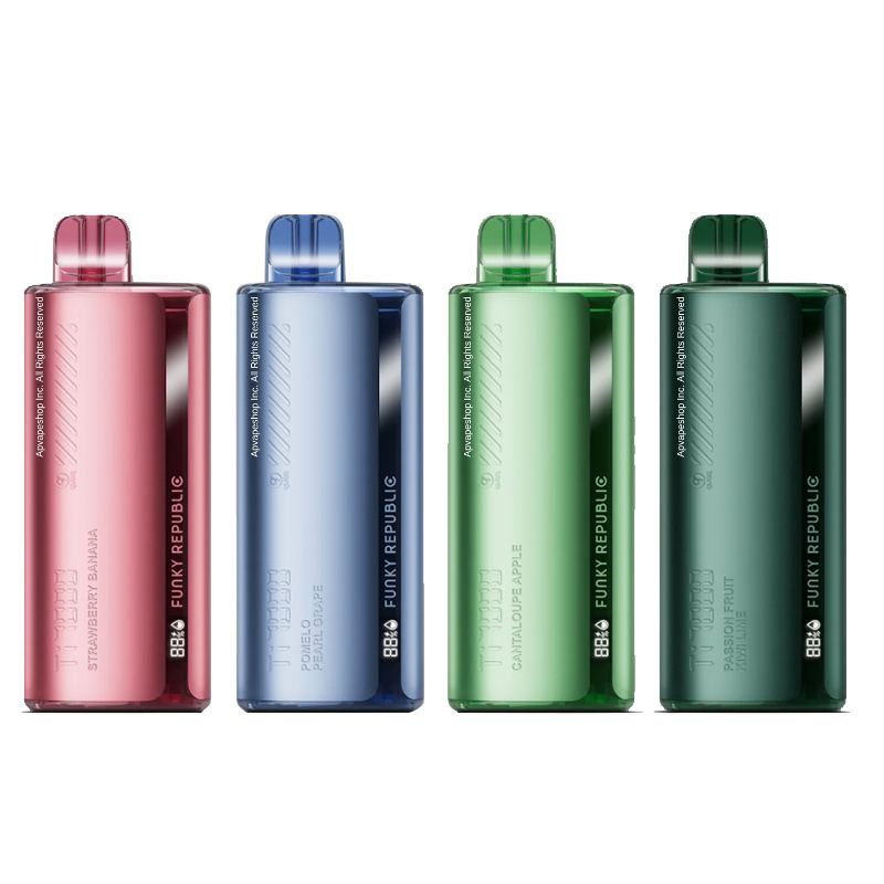 Китай Най-новата 2023 г. Vape Pod 7000 Puffs Funky Republic Ti7000 E ...