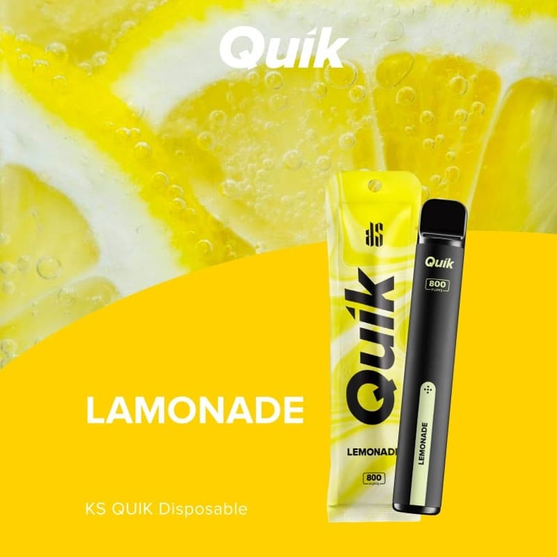 China KS Quik 800 Puffs Disposable Pod 3% Salt Nicotine Disposable Vape ...