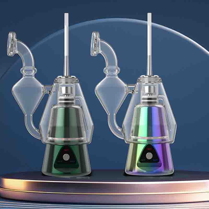 China Original Leaf Buddi Tower T-Enail Kit Electric Hookah E-Rig Wax ...